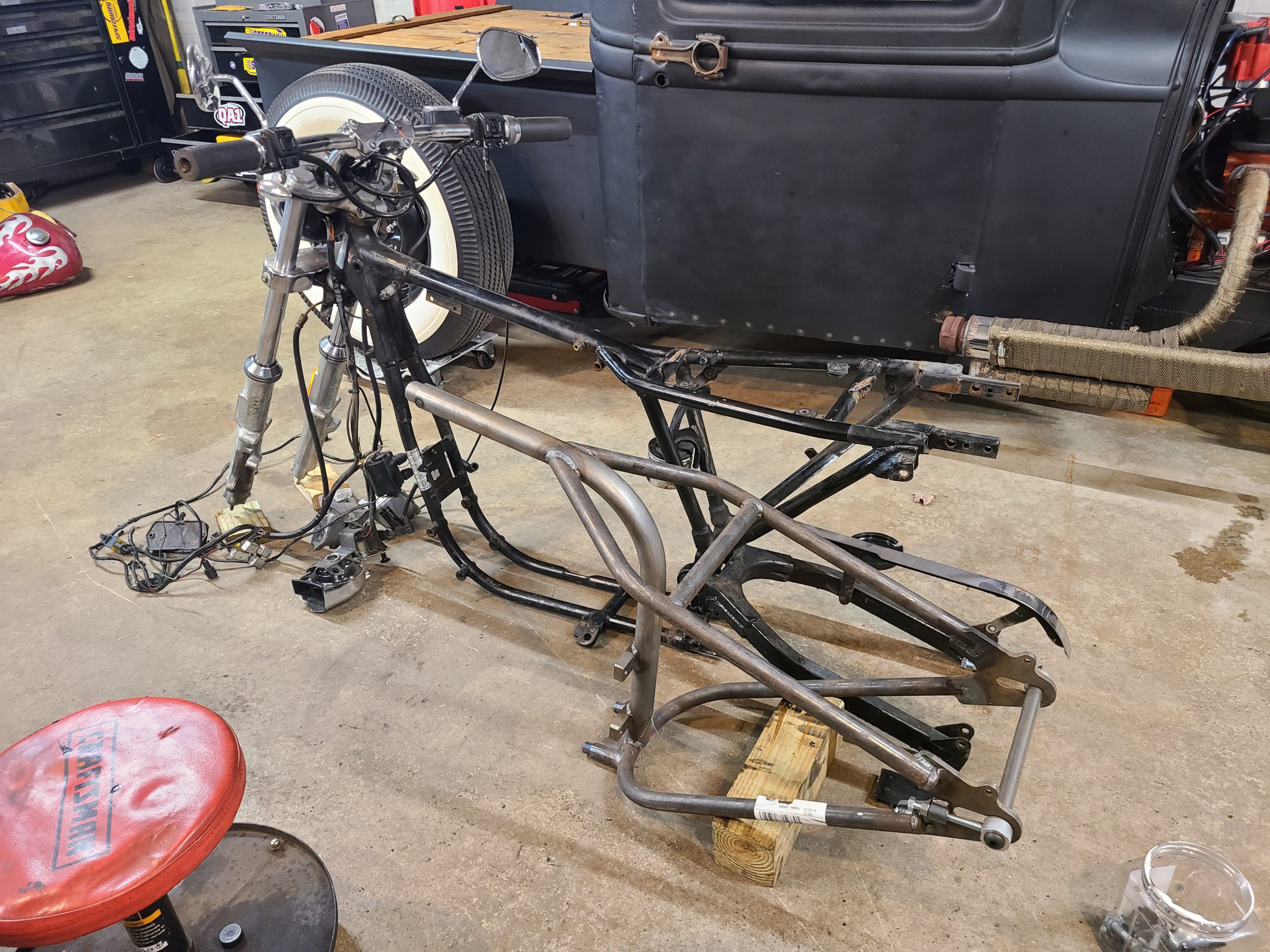 Current Projects: Ironhead Chopper – Deathtrap Customs