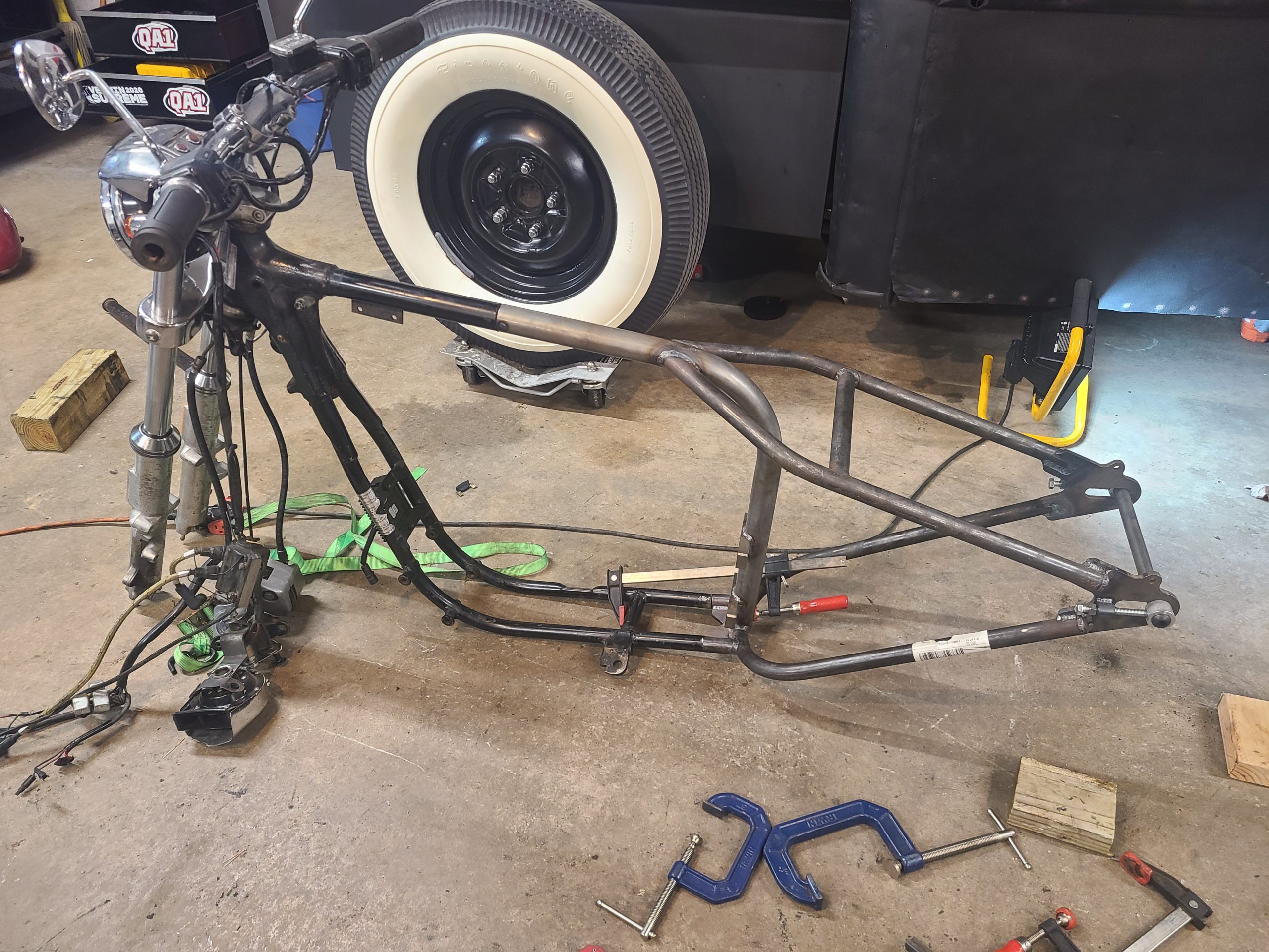 Current Projects: Ironhead Chopper – Deathtrap Customs